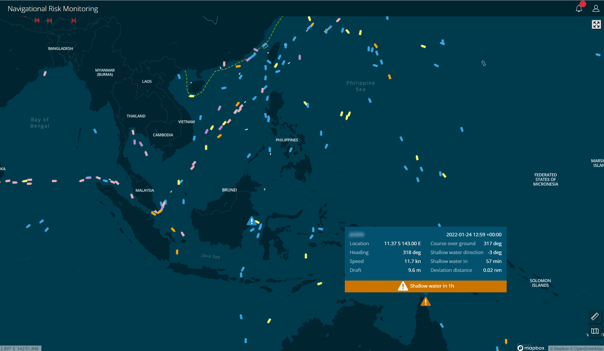 NAPA and MOL have rolled out digital Navigational Risk Monitoring ...