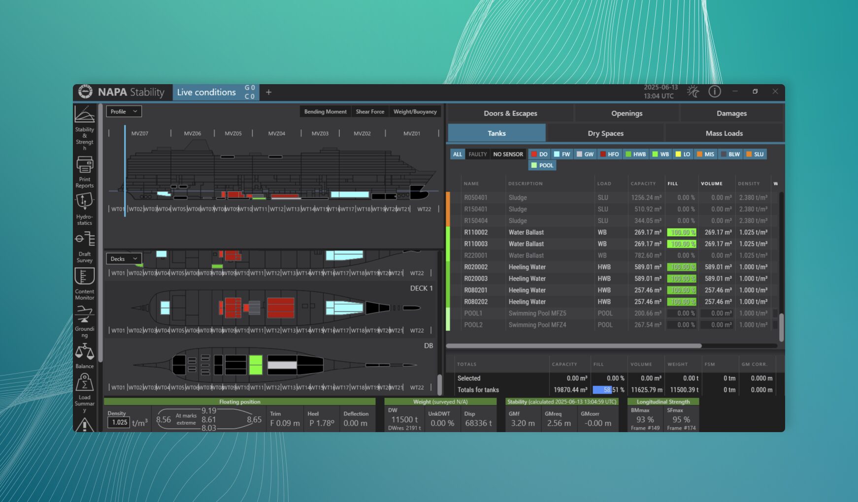 Stability Computer - NAPA