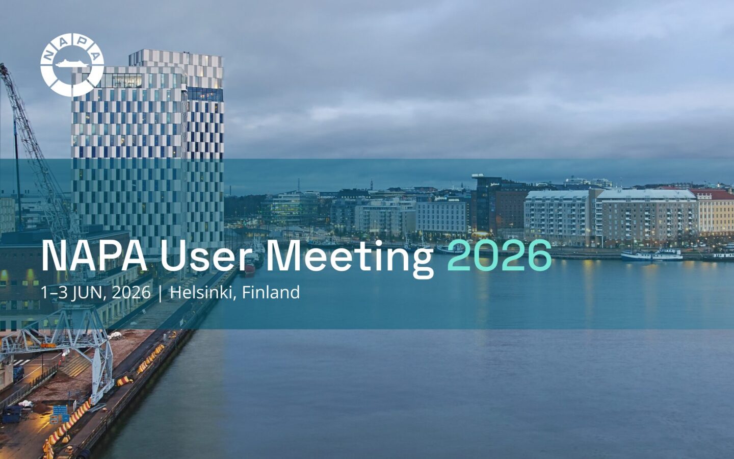 NAPA User Meeting 2026 - NAPA