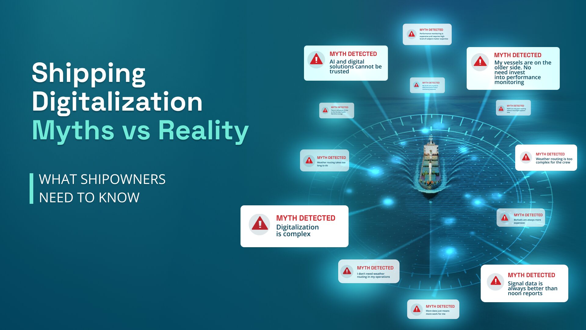 Debunking 7 maritime digitalization myths: what shipowners need to know ...